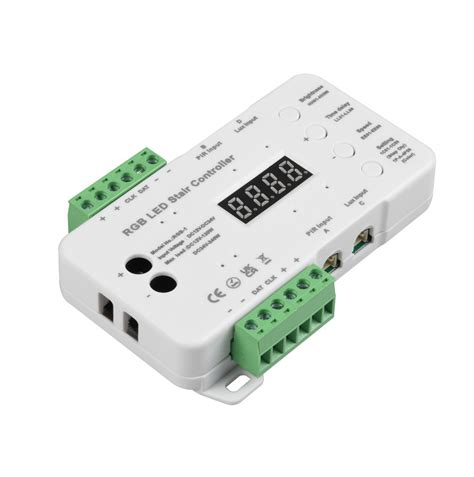 스마트 조명 제어 시스템 Pir 센서가있는 자동 계단 조명 컨트롤러 Rgb Led 조명 계단 컨트롤러