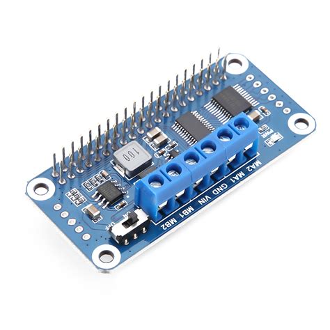 Raspberry Pi 2 Way Dual H Bridge Dc Motor Driver Board With Pwm And I2c