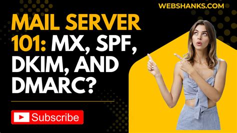 Email Server 101 Unlocking The Power Of Mx Spf Dkim And Dmarc