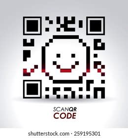 Scan Qr Code Design Vector Illustration Stock Vector Royalty Free Shutterstock