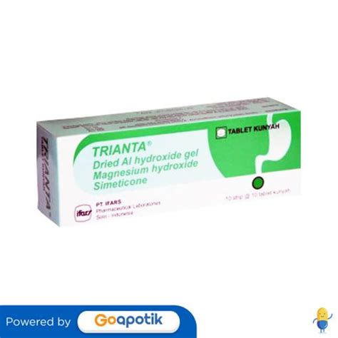 Jual Trianta Box 100 Tablet Shopee Indonesia
