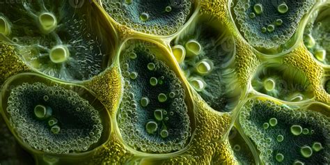 Microscopic Chloroplast Granum Thylakoid 8k Cell Structure 53730688