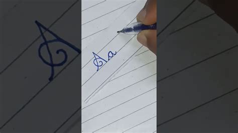Capital And Small Latter A And B Writing A B Youtube
