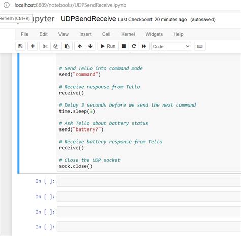 Connecting Tello Drone To Python DroneBlocks Drone Coding Discussion Groups Community
