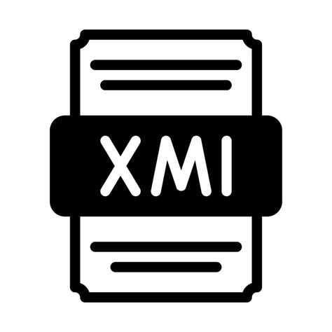 Xml Spreadsheet File Icon With Black Fill Design Vector Illustration