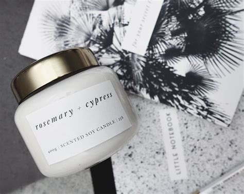 Diy Soy Candles And Notebooks