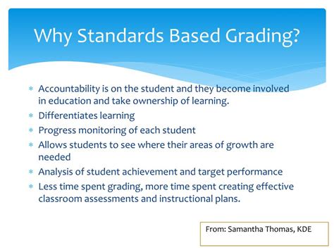 PPT Standards Based Grading PowerPoint Presentation Free Download ID 1870841