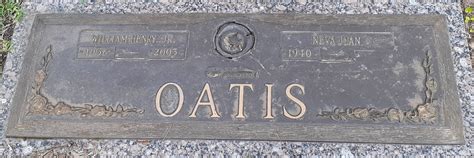 William Henry Oatis Jr 1936 2003 Homenaje De Find A Grave