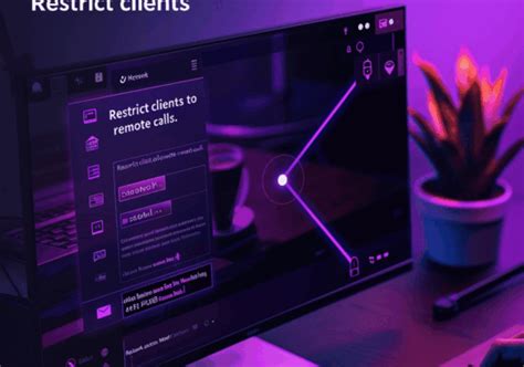 restrict clients allowed to make remote calls to sam calcom