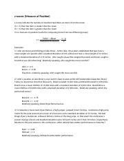 Understanding Z Scores For Position Comparison Course Hero