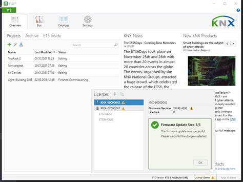 Dongle Firmware Upgrade KNX Association