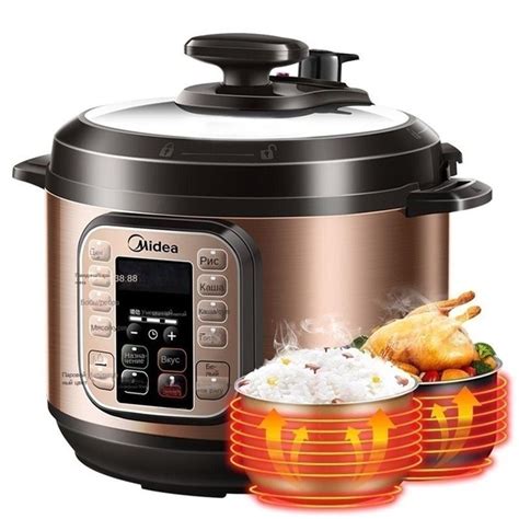 Midea Скороварка электрическая A#630297455488 купить на OZON по низкой ...