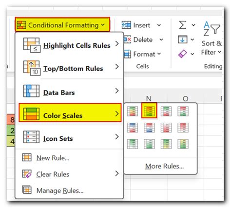 How To Create A Heat Map In Excel With Or Without Numbers