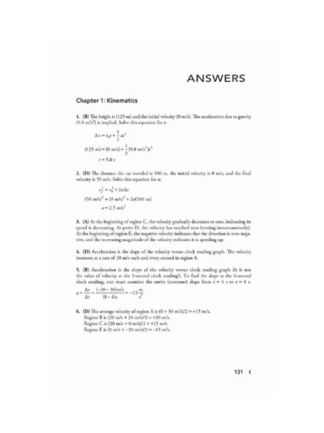 500 Ap Physics 1 Questions Chapter 1 1 To 6 Answers Pdf