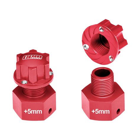 7075 ALLOY HEX ADAPTER (+5MM)--SB010/+5MM