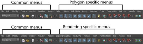 the maya interface