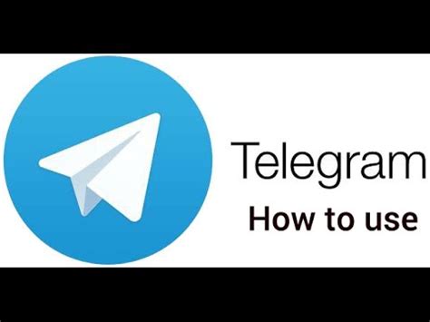 Telegram messenger how to use - YouTube