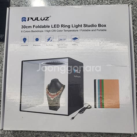 포토박스 소모품 촬영용 삼각대조명플래시 중고나라