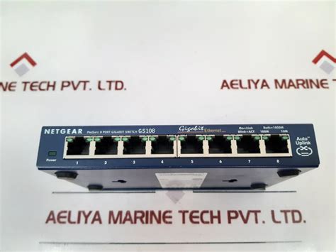 Netgear Gs Prosafe Port Gigabit Switch Aeliya Marine