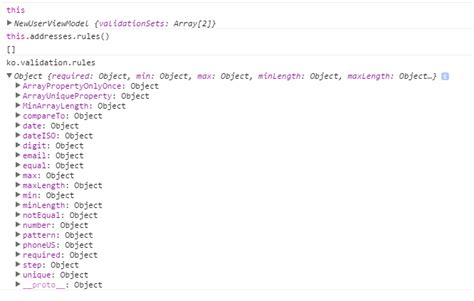 Javascript Knockout Custom Validation Not Working Stack Overflow