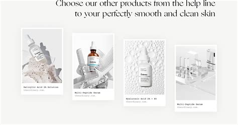 Aesthetics Of Cosmetics Skin Care UX UI Design Behance