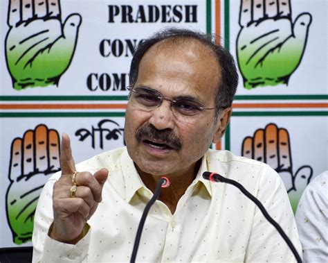 Adhir Wants Names Of Candidates Short Listed For Ec India News