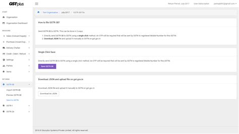 File GSTR B Using GSTplus GSTplus HelpCenter