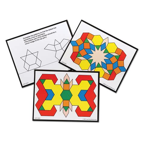 pattern block activity set by learning resources ler0335 primary ict