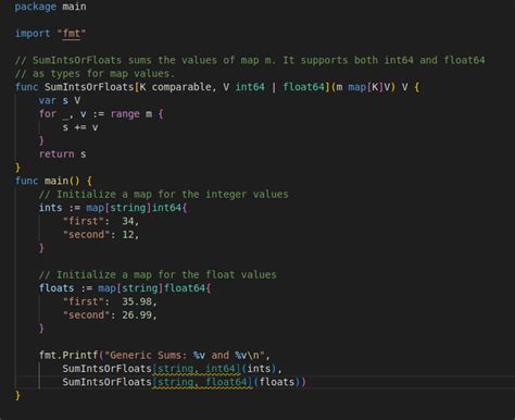 Generics In Golang ویرگول