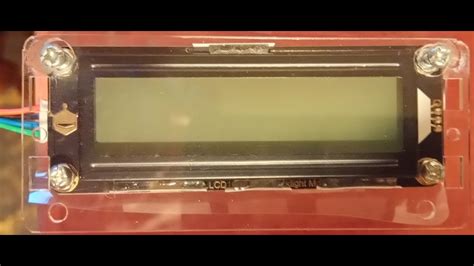 arduino konŠtrukcia 16 x 2 rgb led displej dfrobot youtube