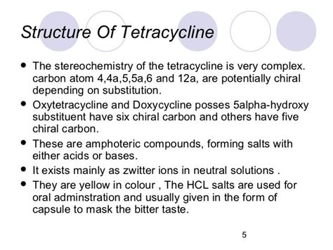 Tetracycline