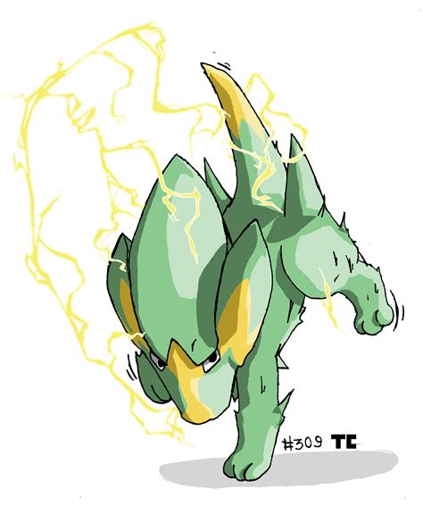 Dessin / Render de Dynavolt par The Crocky