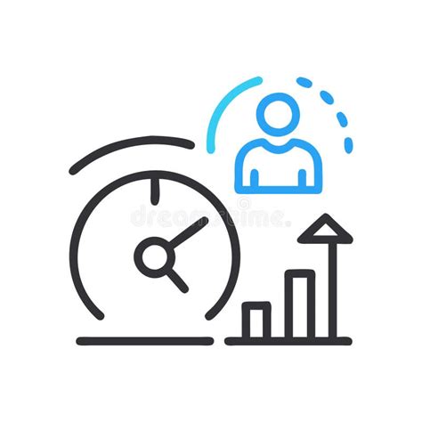 Employee Performance Metrics Icon For Evaluation Stock Vector Illustration Of Evaluation