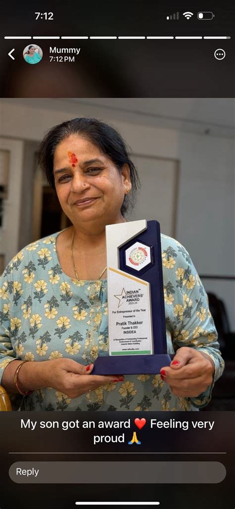 I Was On Calls When My Mom Received A Package And She Opened It Saw The Trophy And Shared