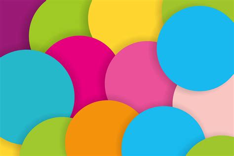 Colorful Circle Pattern Background Graphic By Nooryshopper · Creative