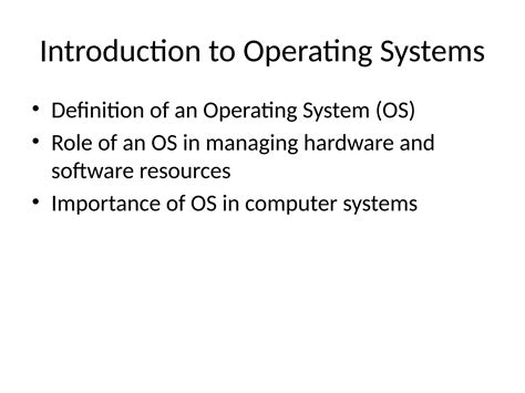 Differenttypesofoperatingsystemspptx