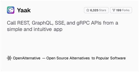 Yaak Open Source Alternative To Postman And Testfully Openalternative