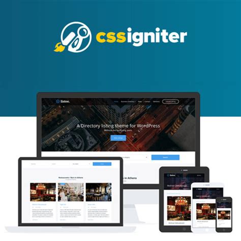 Css Igniter Listee Wordpress Theme Wp Starter Pack