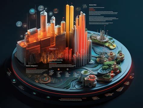 3d Infographic Data Visualizations And Charts Complex Information With Clarity And Style With