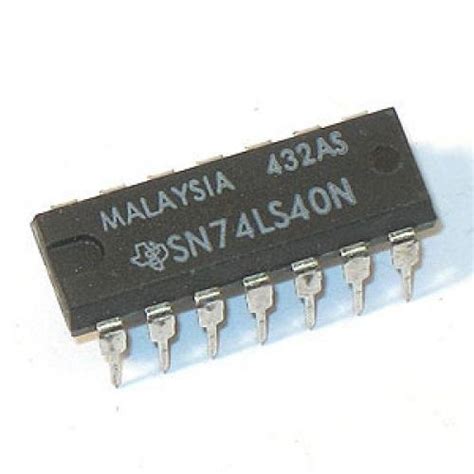 7440 Ic Dual 4 Input Positive Nand Buffers Mechatronx Making Creativity