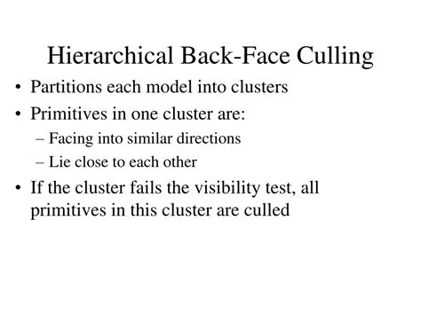 ppt visibility culling powerpoint presentation free download id