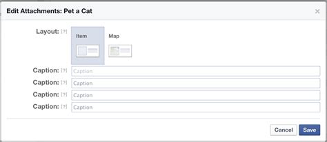 Facebook Inserting Action Properties Into Custom Story Attachment