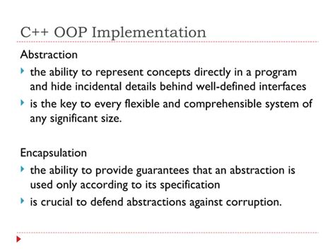 C Oop Implementation Ppt Programming Languages Computing