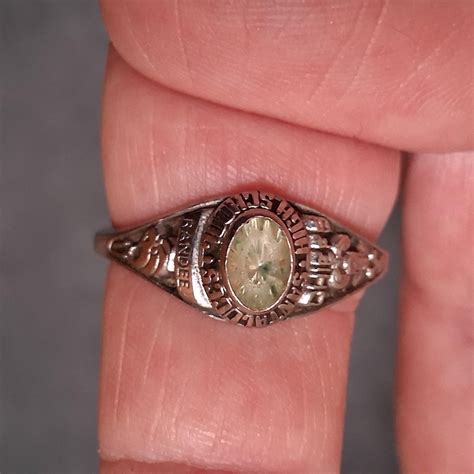 Vintage Class Ring Etsy