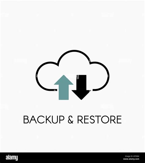 Data Cloud Icon Backup And Restore Sign Stock Vector Image And Art Alamy