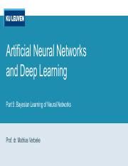 Bayesian Learning Of Neural Networks Strategies For Course Hero