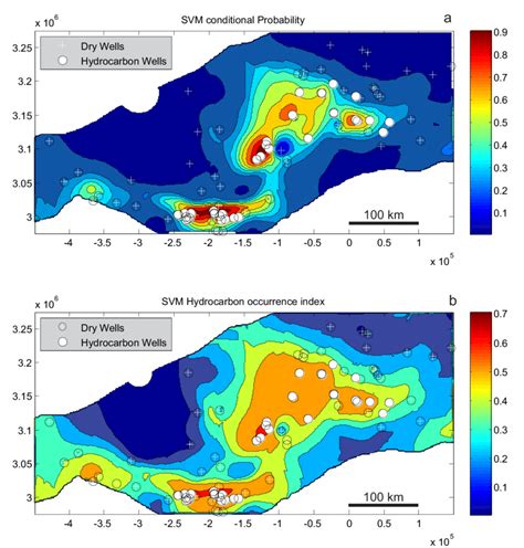 Maps Showing Projection Of Classification Based On The Same Attributes