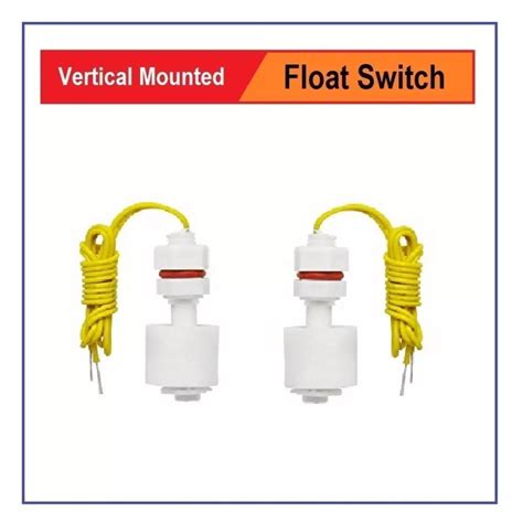 PCS Plastic Small Float Switch Liquid Level Switch Water Level Open Liquid Level Sensor Water