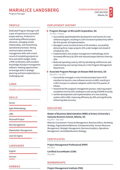 Twitter Program Manager Resume Examples ResumeCat Twitter Program Manager Resume Examples ResumeCat