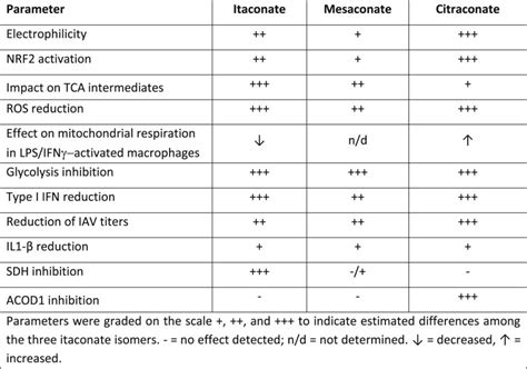 Citraconate Inhibits Acod1 Irg1 Catalysis Reduces Interferon Responses And Oxidative Stress